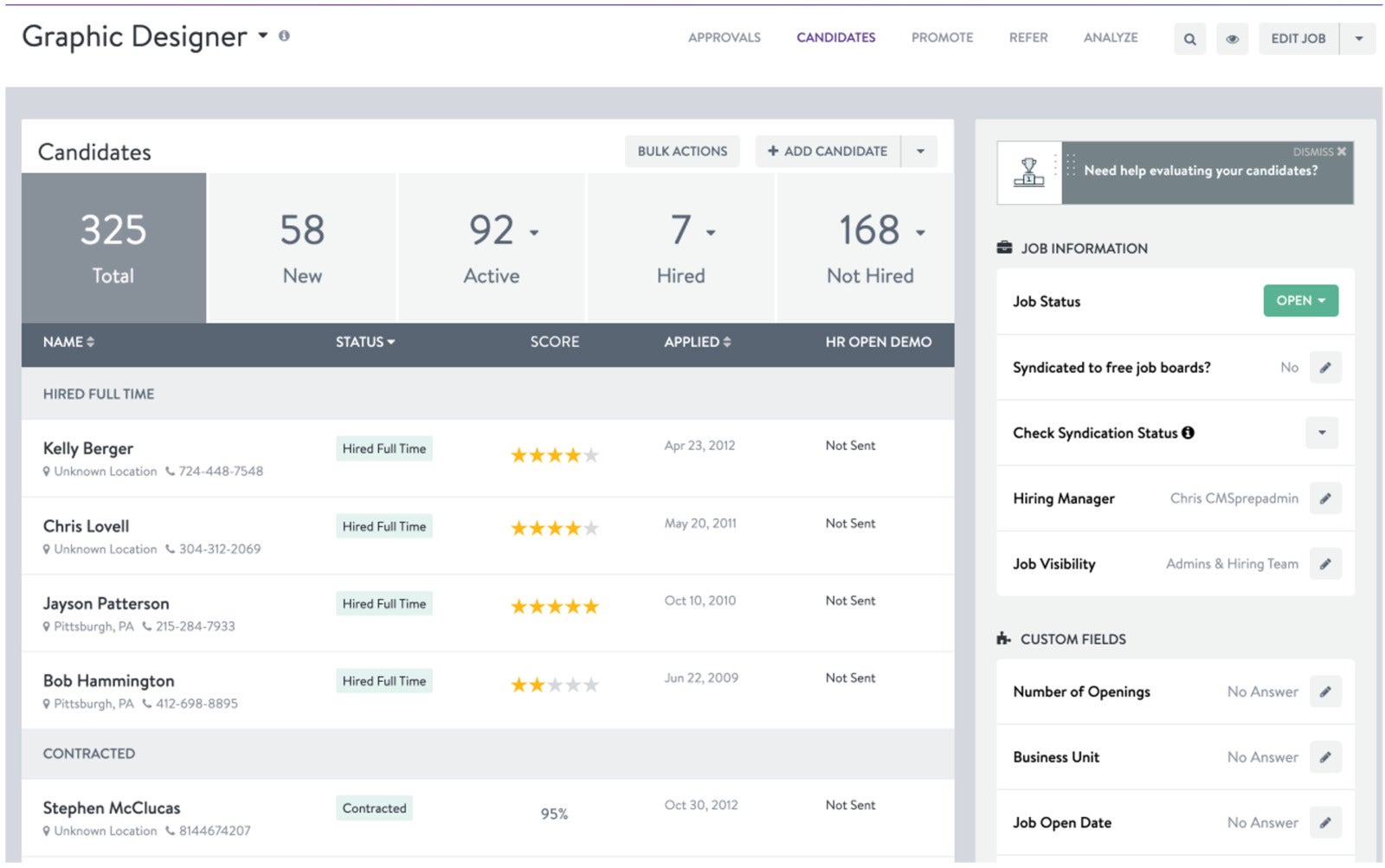 JazzHR Adds Candidate Scorecard to Leading ATS Software | JazzHR JazzHR Adds Candidate Scorecard to Leading ATS Software | JazzHR