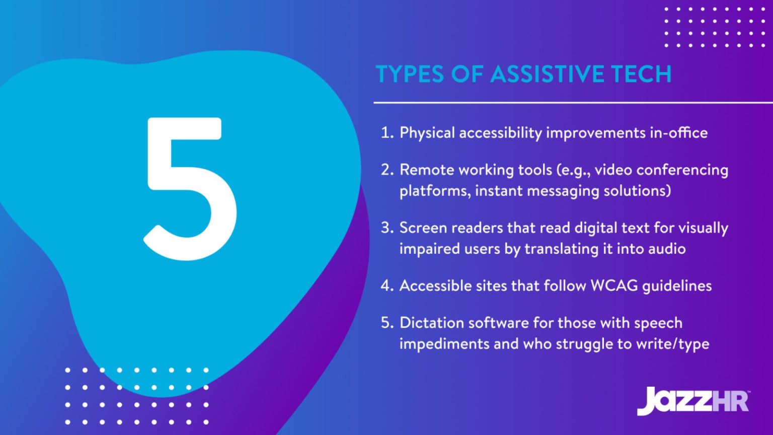 5 Type of Assistive Technology to Implement in Your Office