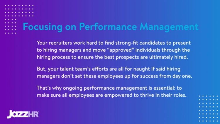 How to Deal with Common Performance Management Challenges