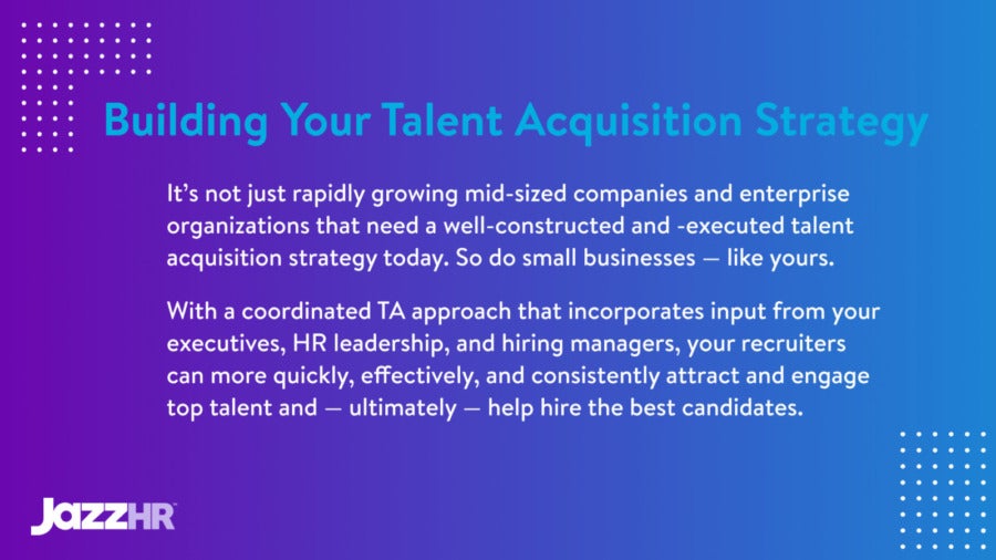 How to Build an Effective Talent Acquisition Strategy